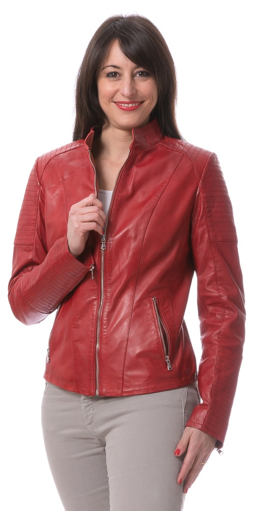 LEDER FISCHER Lederjacken Lammfelljacken